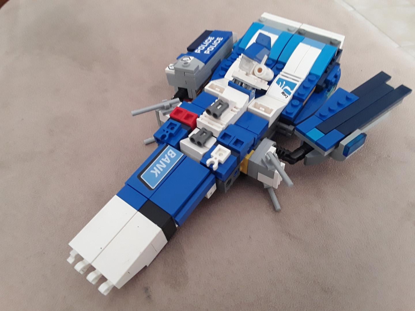 LEGO MOC SDF-1 Robotech version by Wolf01 | Rebrickable - Build with LEGO