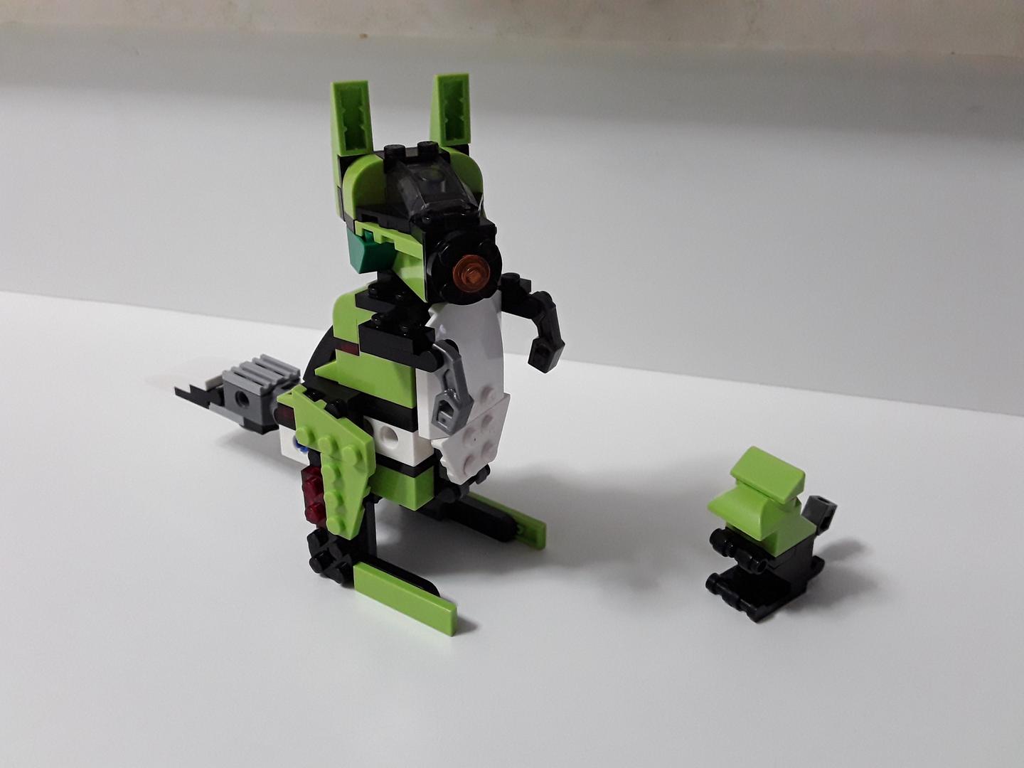 LEGO MOC 31007 - Kangaroo by Seabie | Rebrickable - Build with LEGO