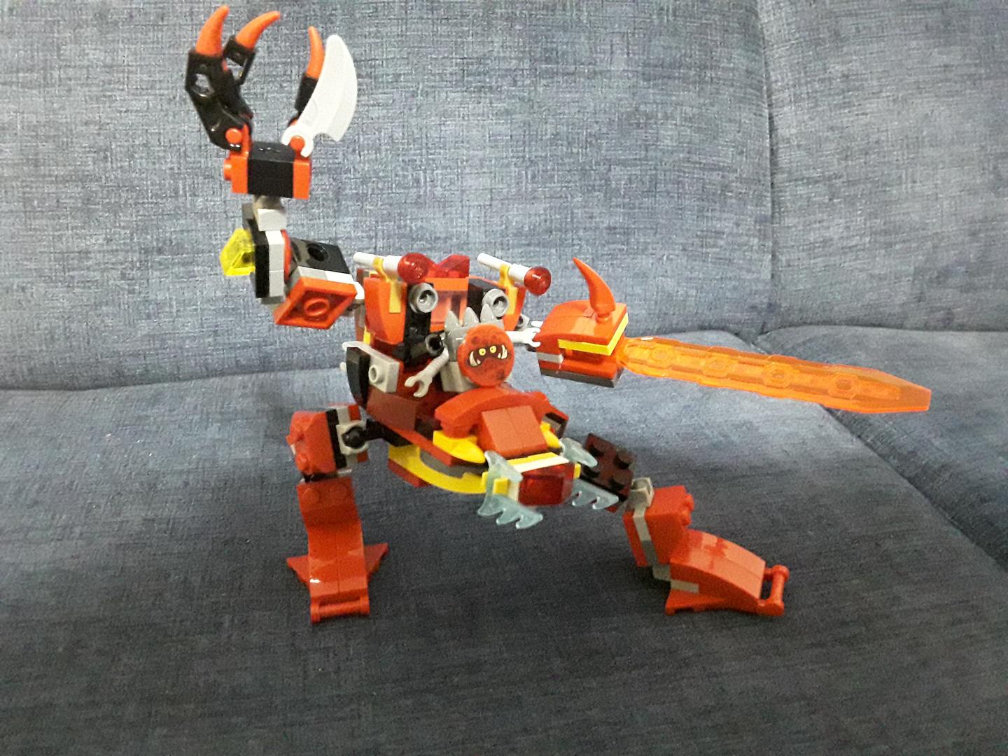 LEGO MOC Mixel Frosticons Max Mech by Chricki | Rebrickable - Build ...