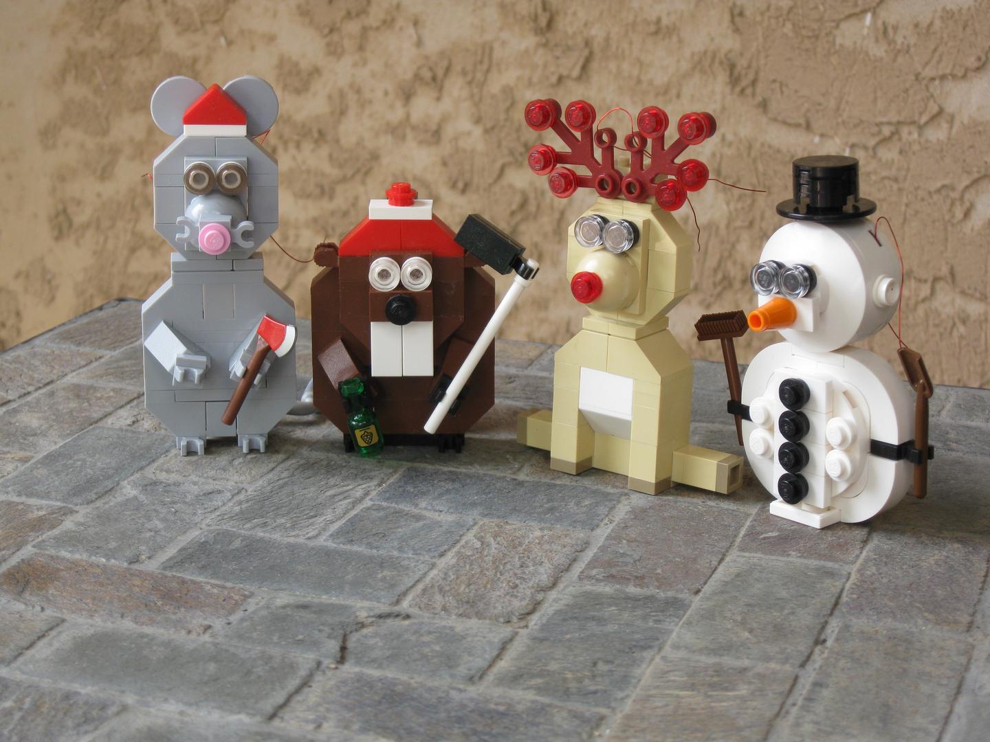 LEGO MOC Mouse by JKBrickworks | Rebrickable - Build with LEGO