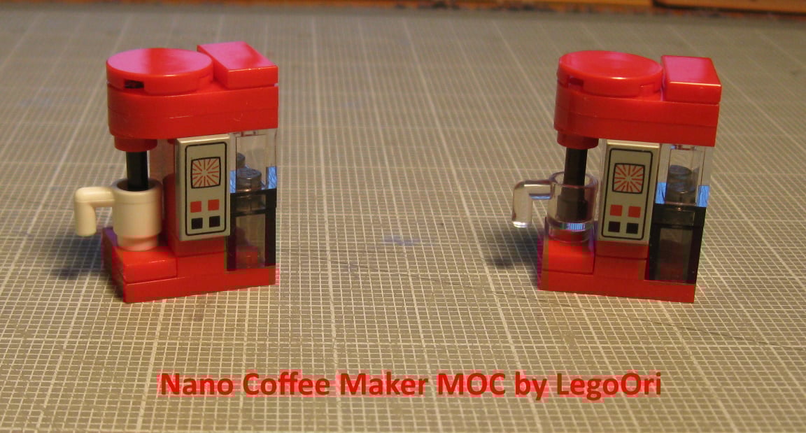 LEGO MOC-32998 Nano Coffee Maker (Creator > Model 2019) | Rebrickable ...