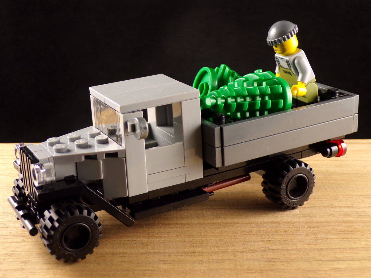 LEGO MOC Old truck "AA" by De_Marco | Rebrickable - Build with LEGO