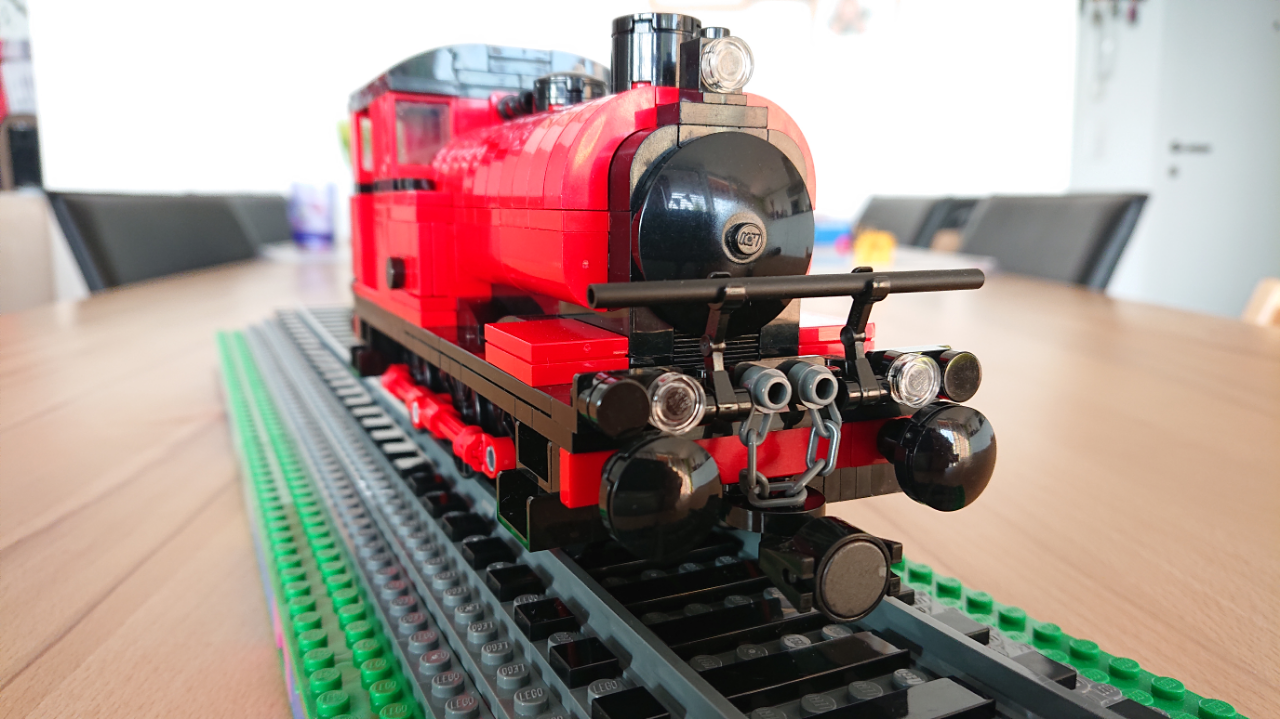 LEGO MOC Saddle Tank Engine by Yellow.LXF | Rebrickable - Build with LEGO