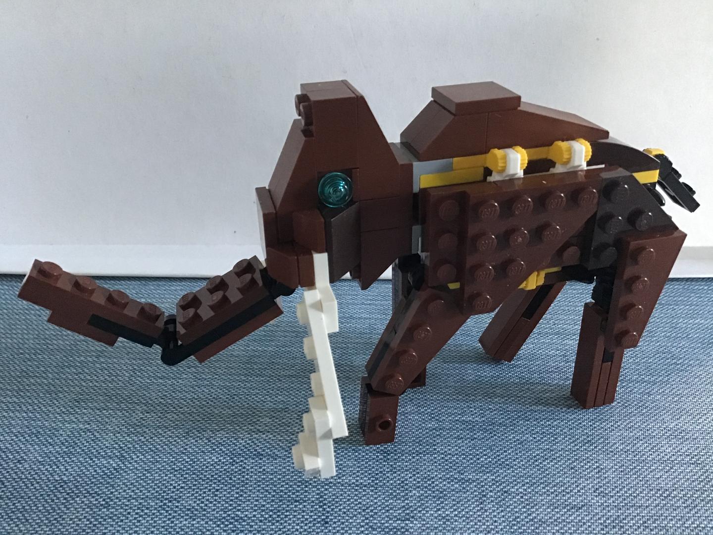 LEGO MOC 31004: Mammoth by Tomik | Rebrickable - Build with LEGO