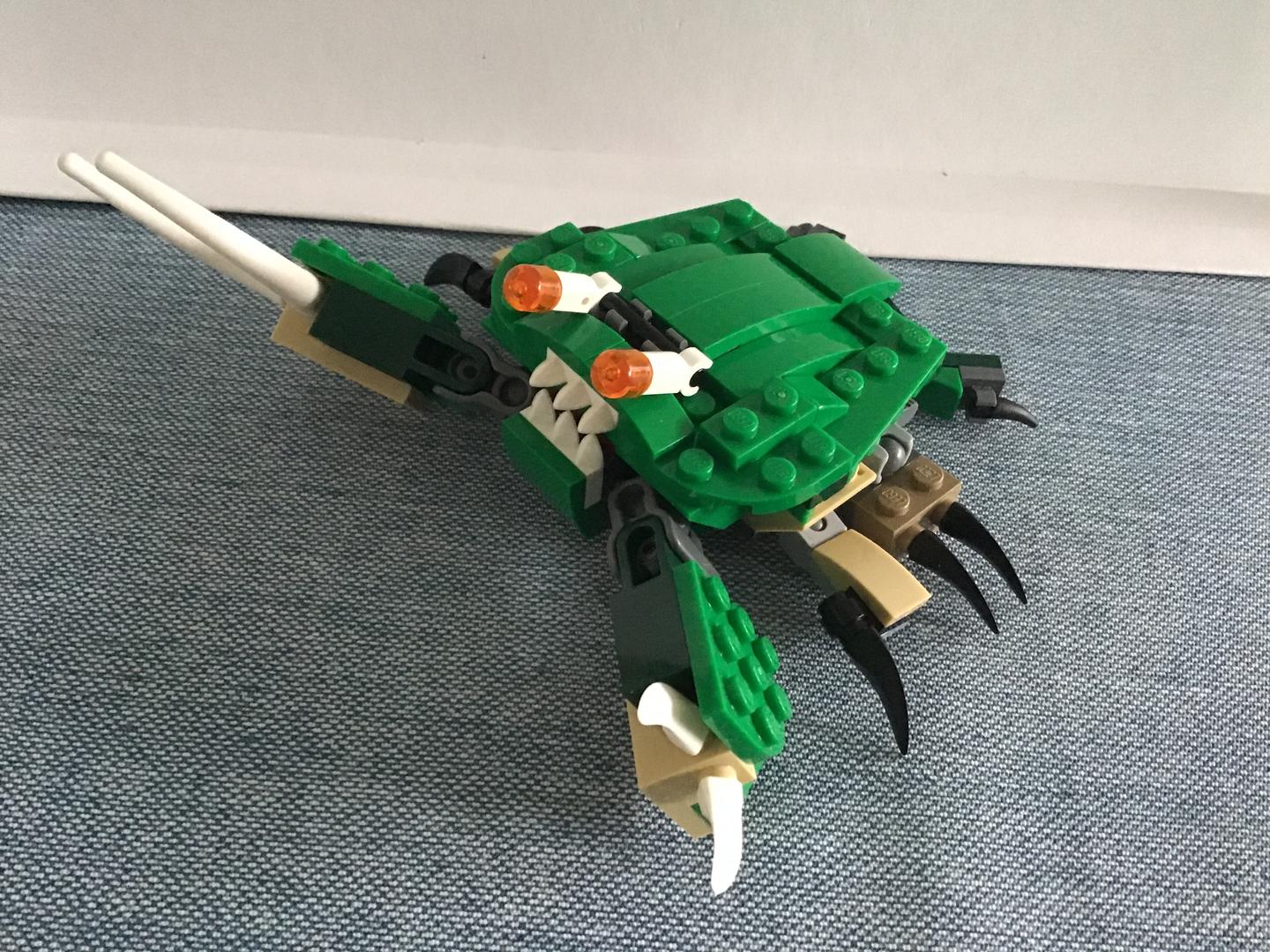 LEGO MOC 31058 Fiddler Crab by Nequmodiva | Rebrickable - Build with LEGO