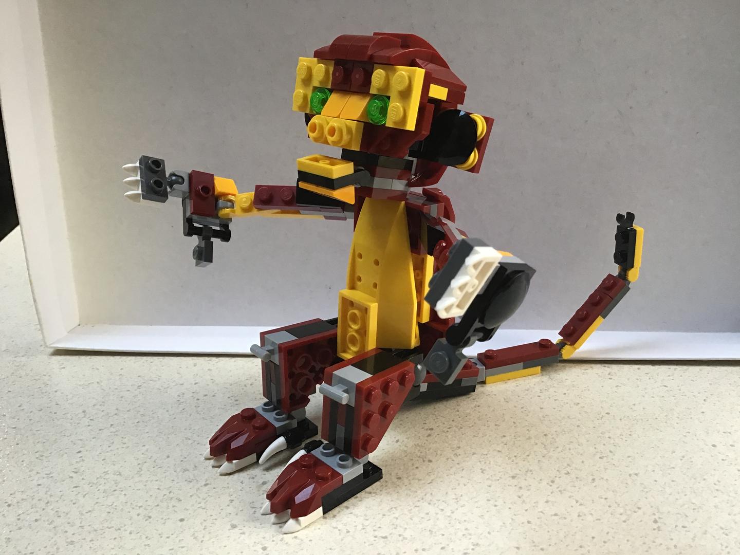 LEGO MOC Mythical Monkey (old version) by Ailurophelia | Rebrickable ...