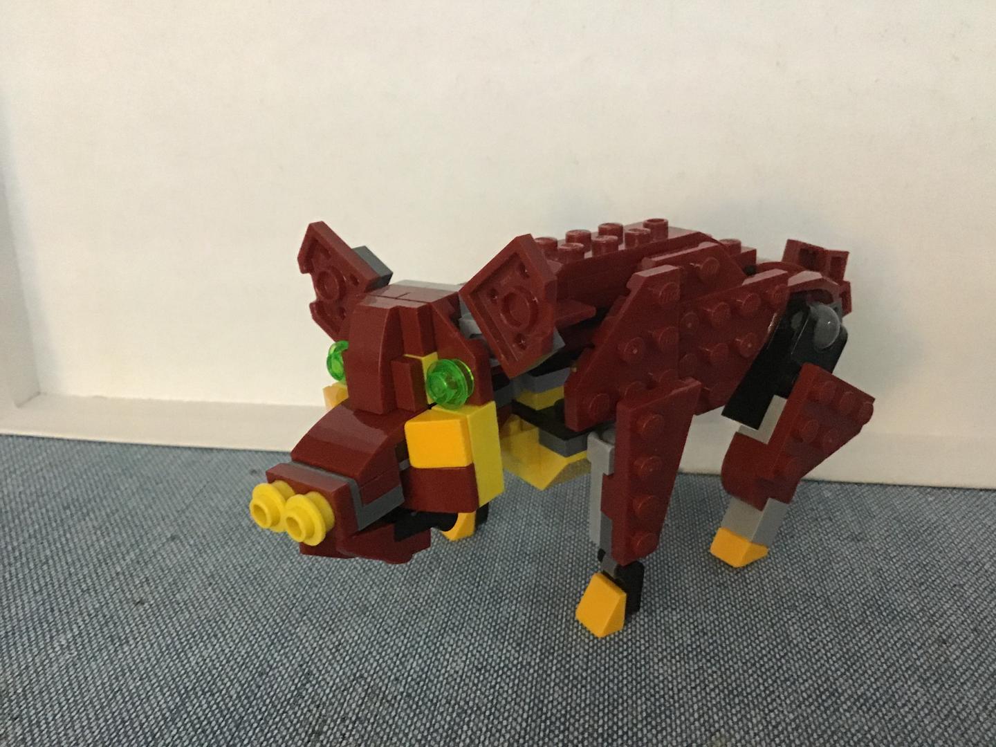 LEGO MOC Mythical Pig by Ailurophelia | Rebrickable - Build with LEGO