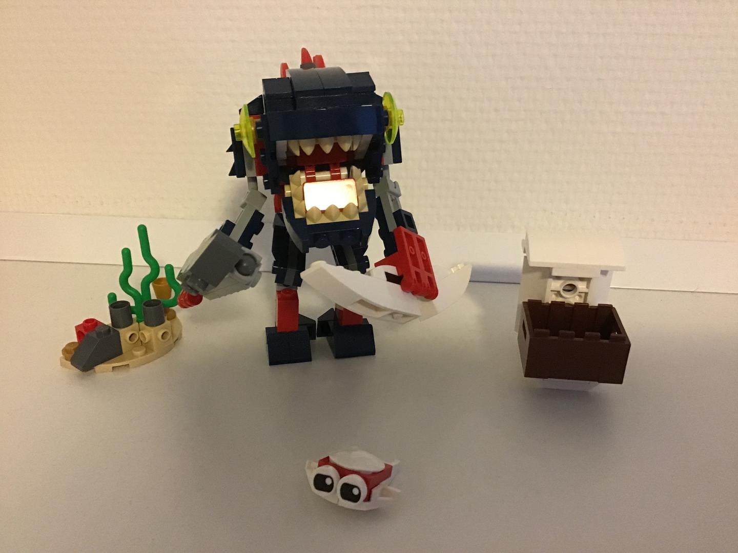 LEGO MOC Murloc by zahcray | Rebrickable - Build with LEGO