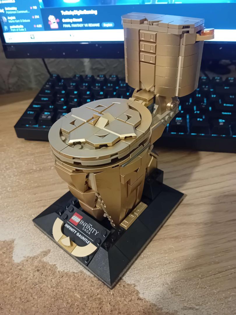 LEGO MOC 76191: Infinity Toilet by Tomik | Rebrickable - Build with LEGO