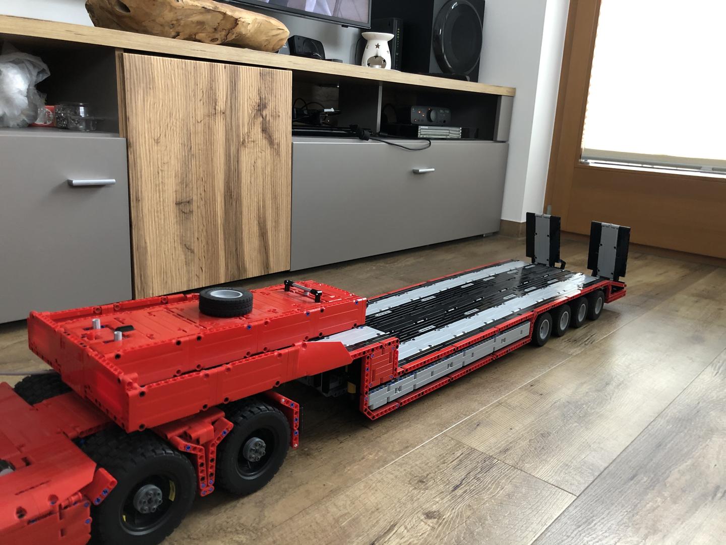 LEGO MOC LOWBOY-Trailer compatible with Lucio's Tractor Truck by ...