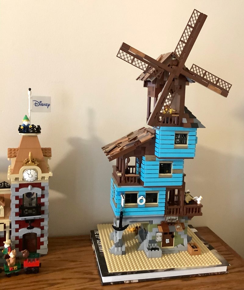 LEGO MOC Old Mill by the Sea by nobsta | Rebrickable - Build with LEGO