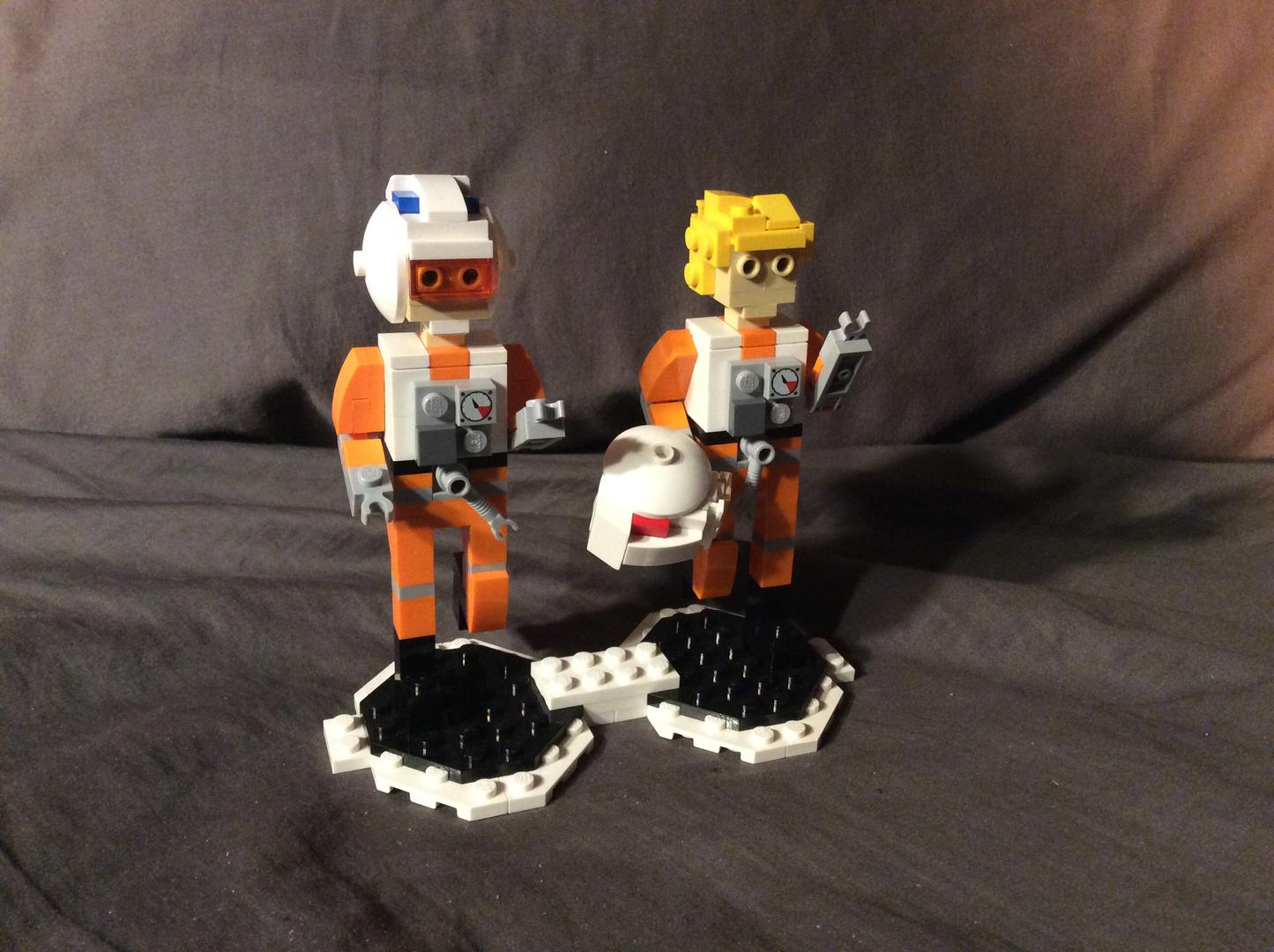 LEGO MOC Miniland Rebel Pilots by Miro | Rebrickable - Build with LEGO