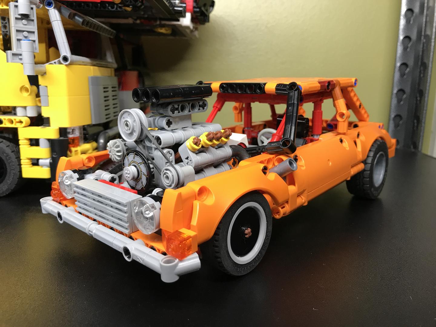 LEGO MOC Lego AMC Pacer Super Dragster by filsawgood | Rebrickable ...