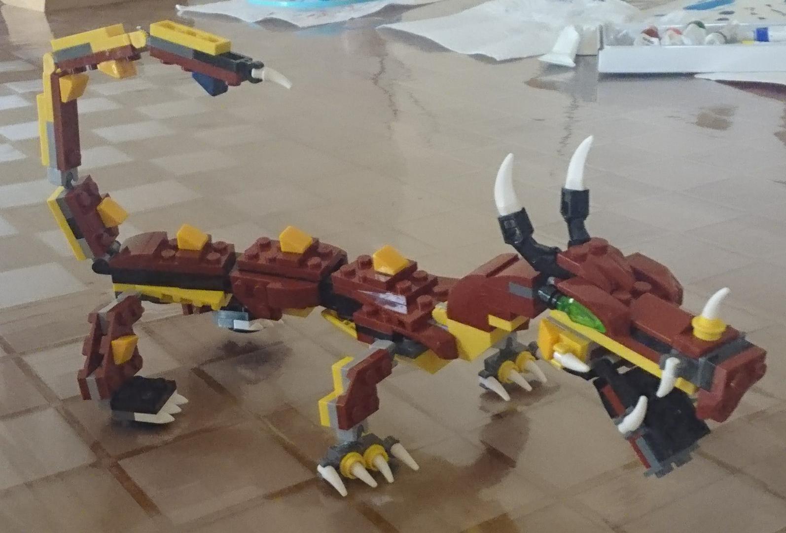 LEGO MOC Mythical Asian Dragon by Ailurophelia | Rebrickable - Build ...