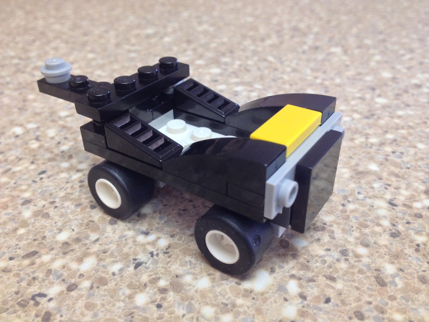 LEGO MOC 30183 Minifig Scale Wagon by Turbo8702 | Rebrickable - Build ...