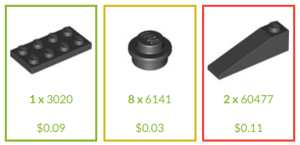 Rebrickable Help Guide: Fixing MOC Inventory Errors | Rebrickable ...