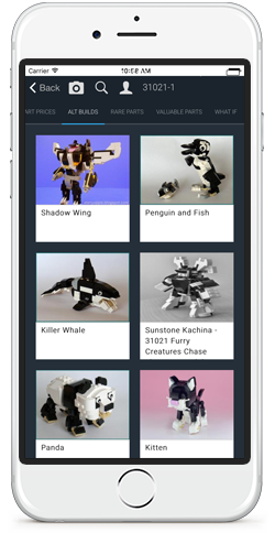 Rebrickable LEGO® Shopper